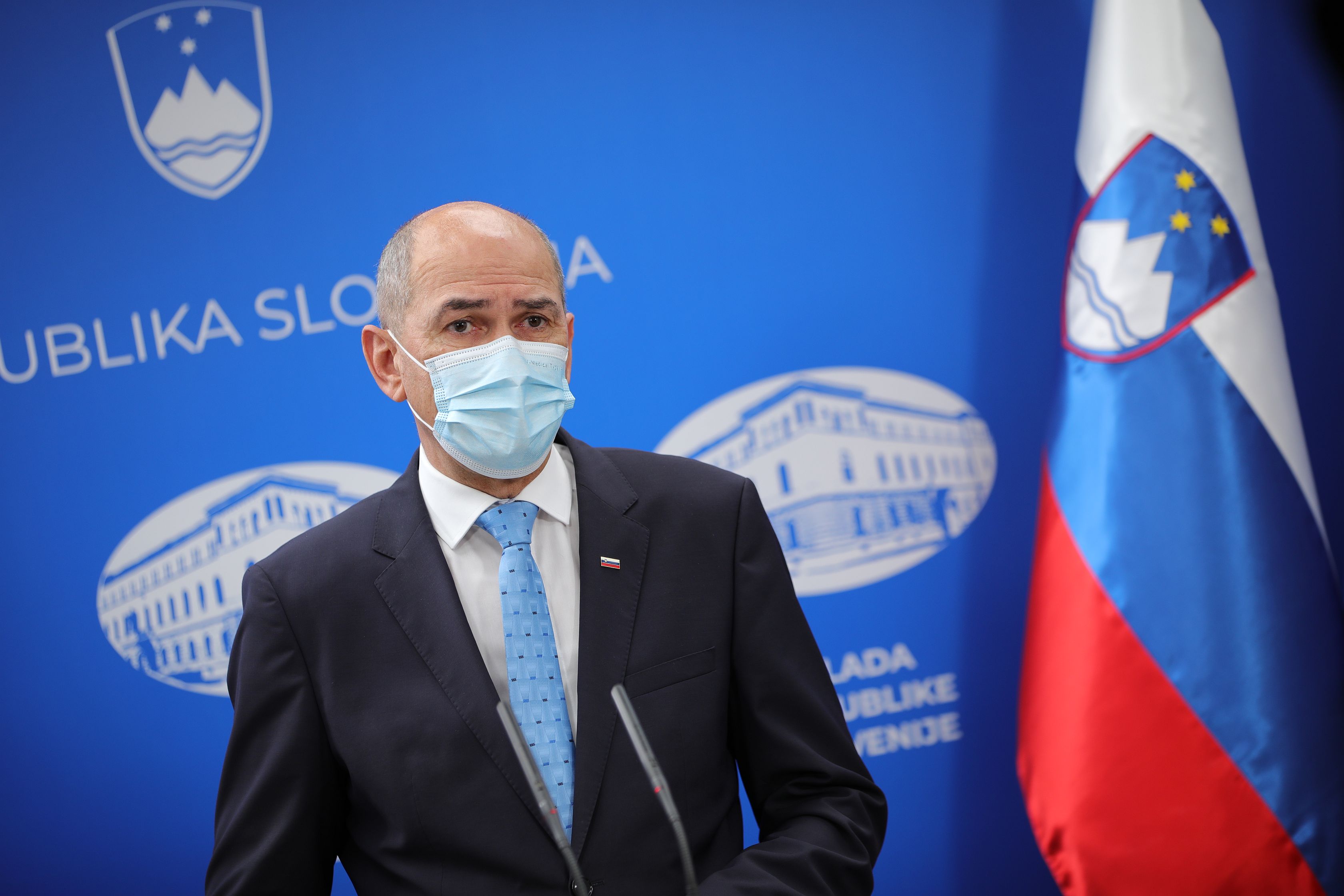 Predsednik vlade Janez Janša: Splošna epidemiološka situacija v državi ...