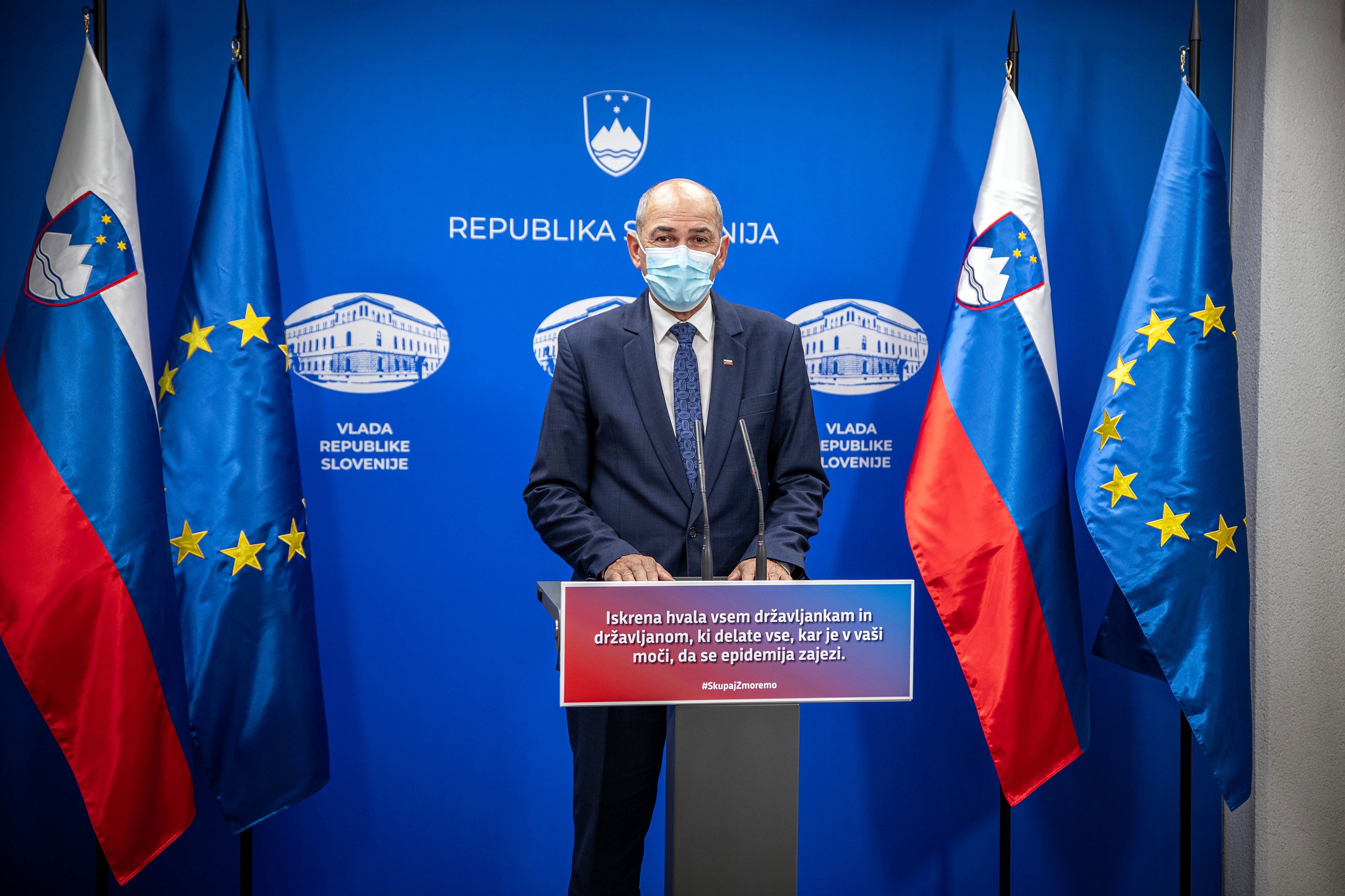 Predsednik vlade Janez Janša: Potrebujemo plebiscitno večino razuma in ...