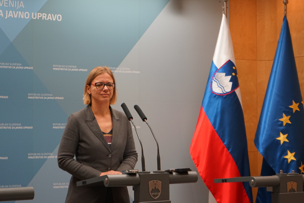 Ministrica za javno upravo predstavila delo in prioritetne naloge v letu 2023 | GOV.SI