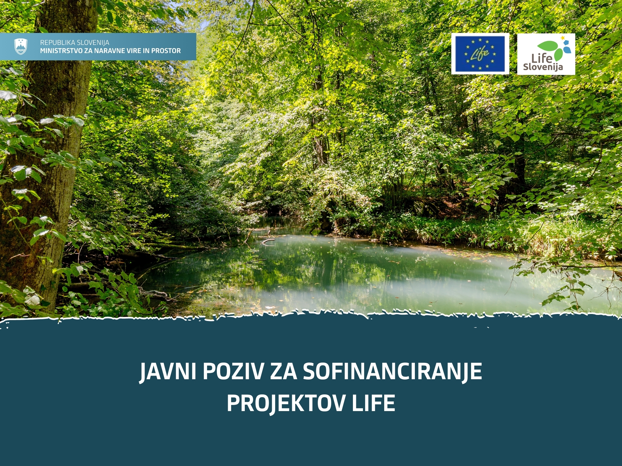 Javni poziv za sofinanciranje projektov LIFE na področju narave in biotske raznovrstnosti | GOV.SI