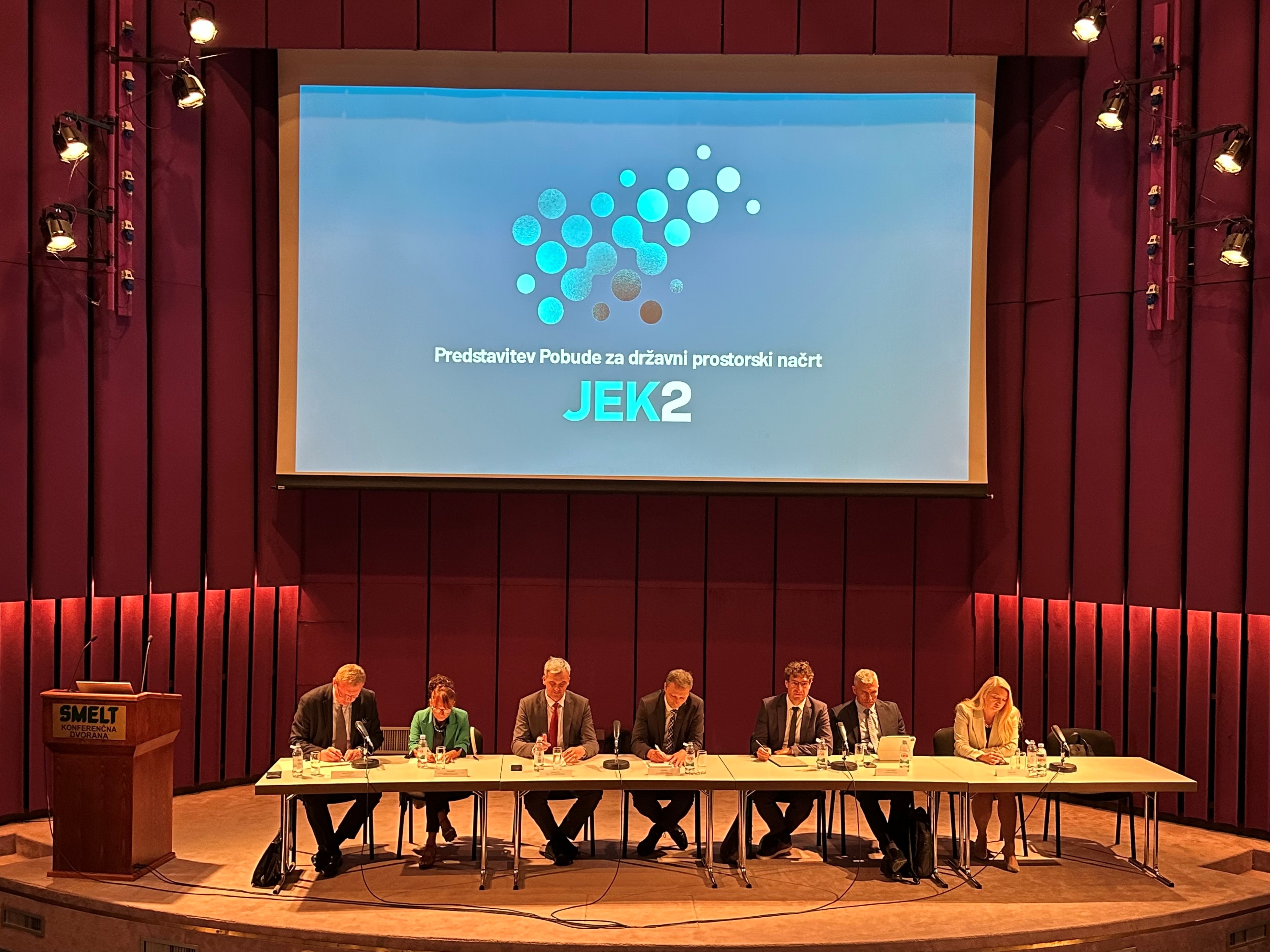 Druga seznanitev javnosti z vsebino in postopkom priprave državnega prostorskega načrta za JEK2 ...