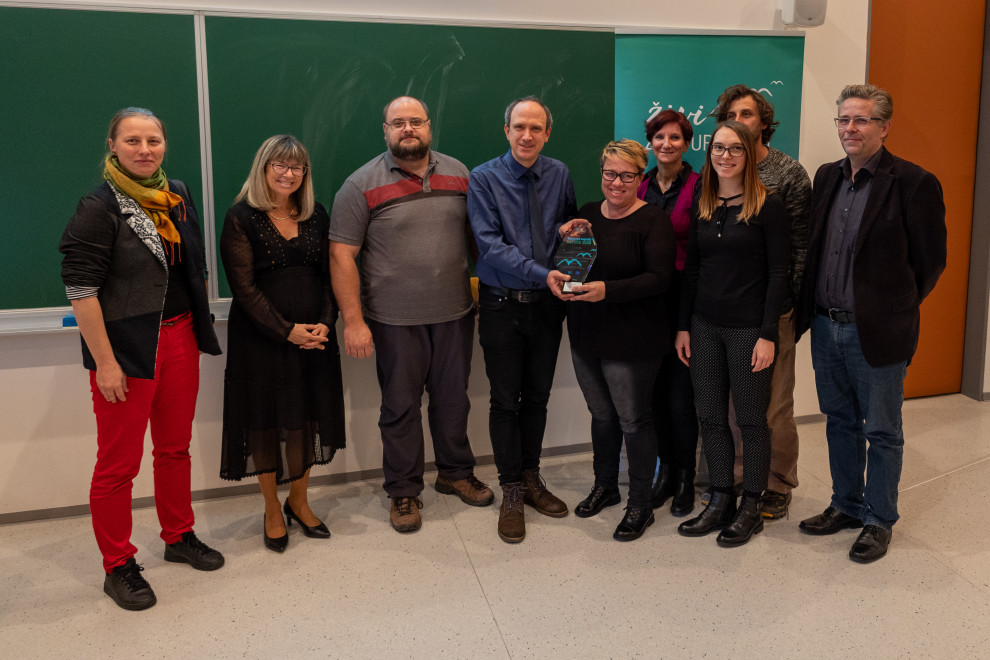 Nacionalni inštitut za biologijo je šesti zmagovalec slovenske nagrade ...