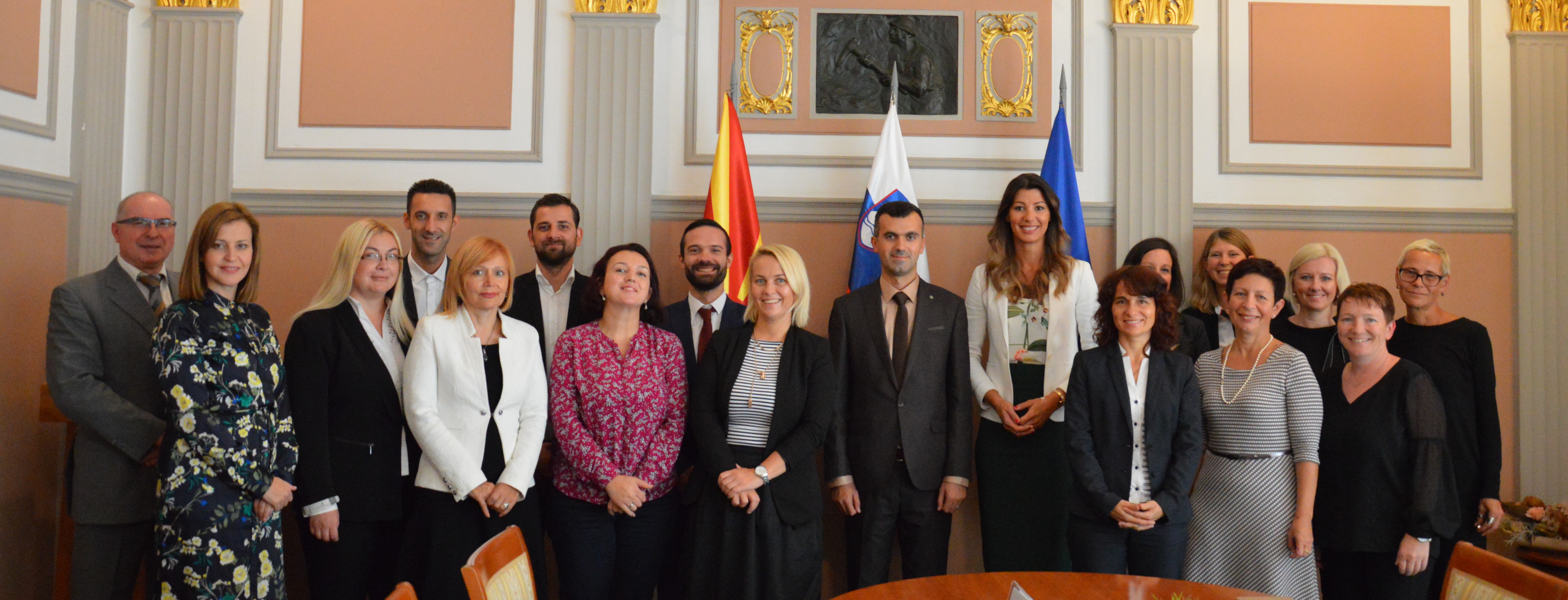 Na obisku v Sloveniji delegacija pravosodnega ministrstva Republike Severne Makedonije | GOV.SI