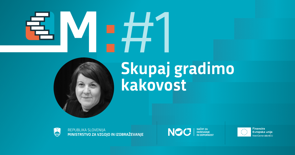 Prva epizoda podkasta Misija: kakovost - Skupaj gradimo kakovost | GOV.SI