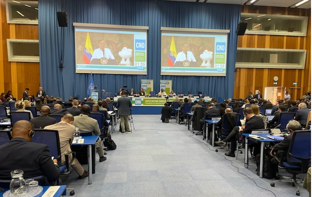 Ministrica za zdravje na zasedanju Komisije za droge OZN predstavila prizadevanja Slovenije | GOV.SI