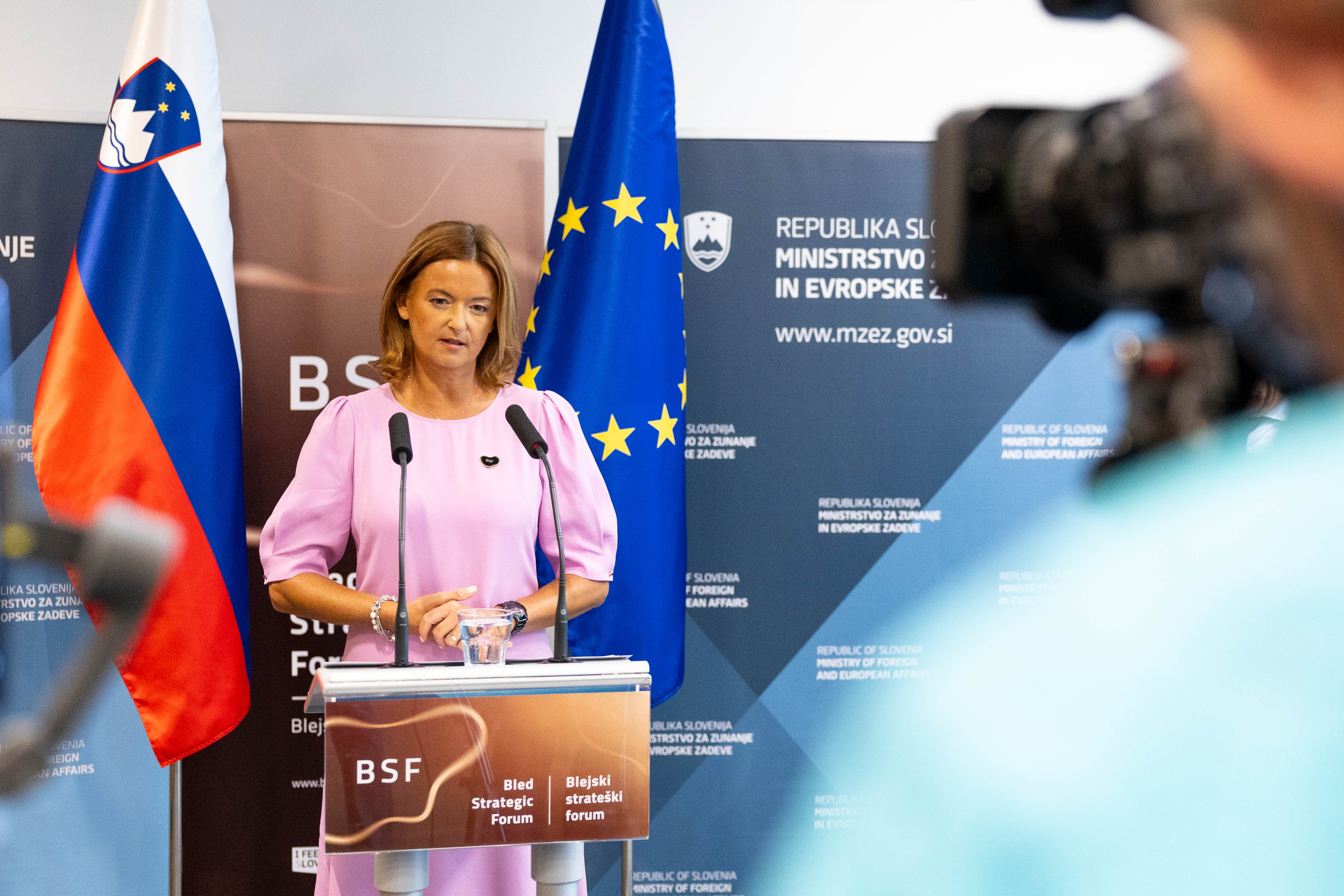 Minister Fajon: "18th Bled Strategic Forum once more exceeded our ...