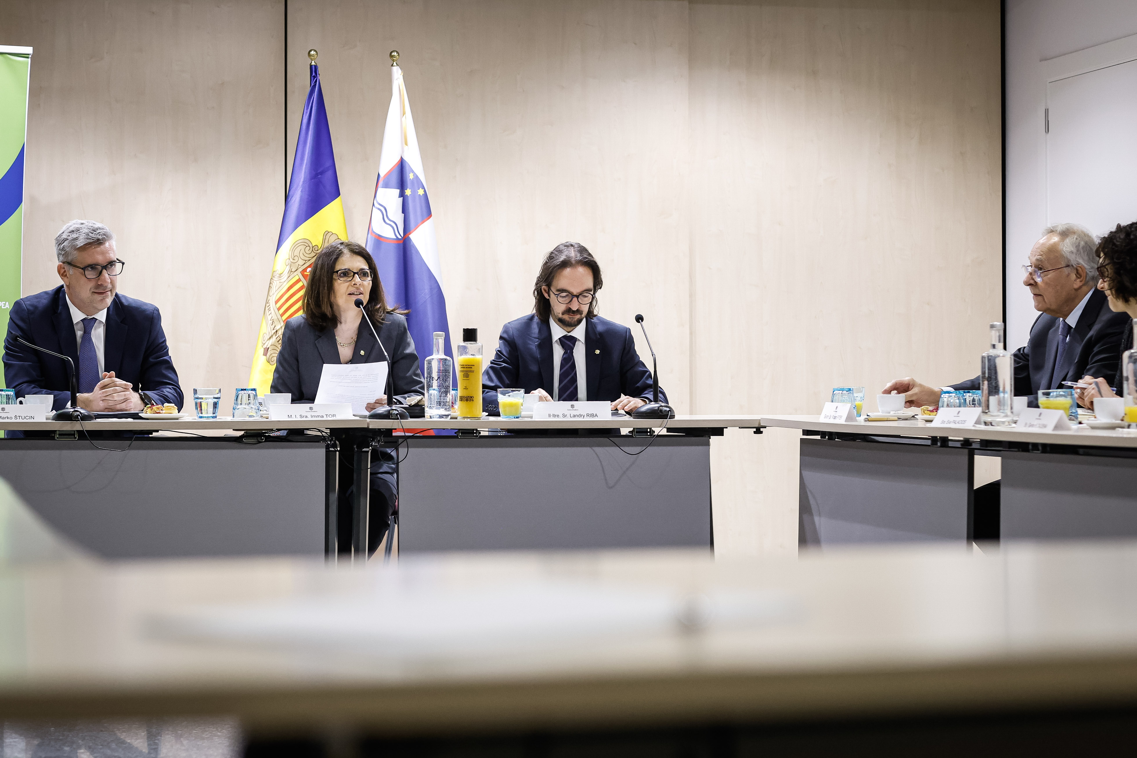 State Secretary Štucin holds political consultations in Andorra | GOV.SI