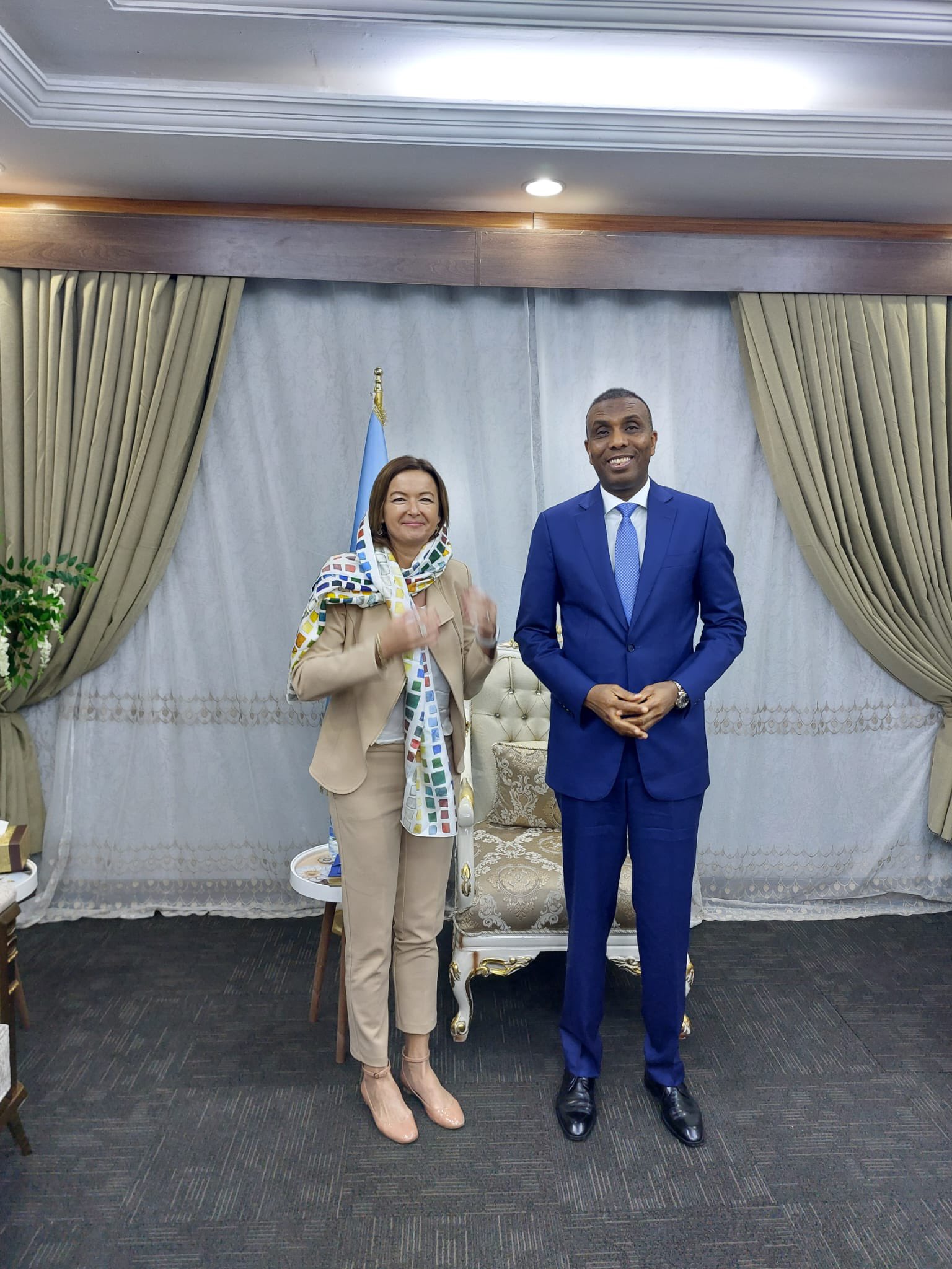 Minister Fajon as Slovenia's first representative in Somalia: it is ...