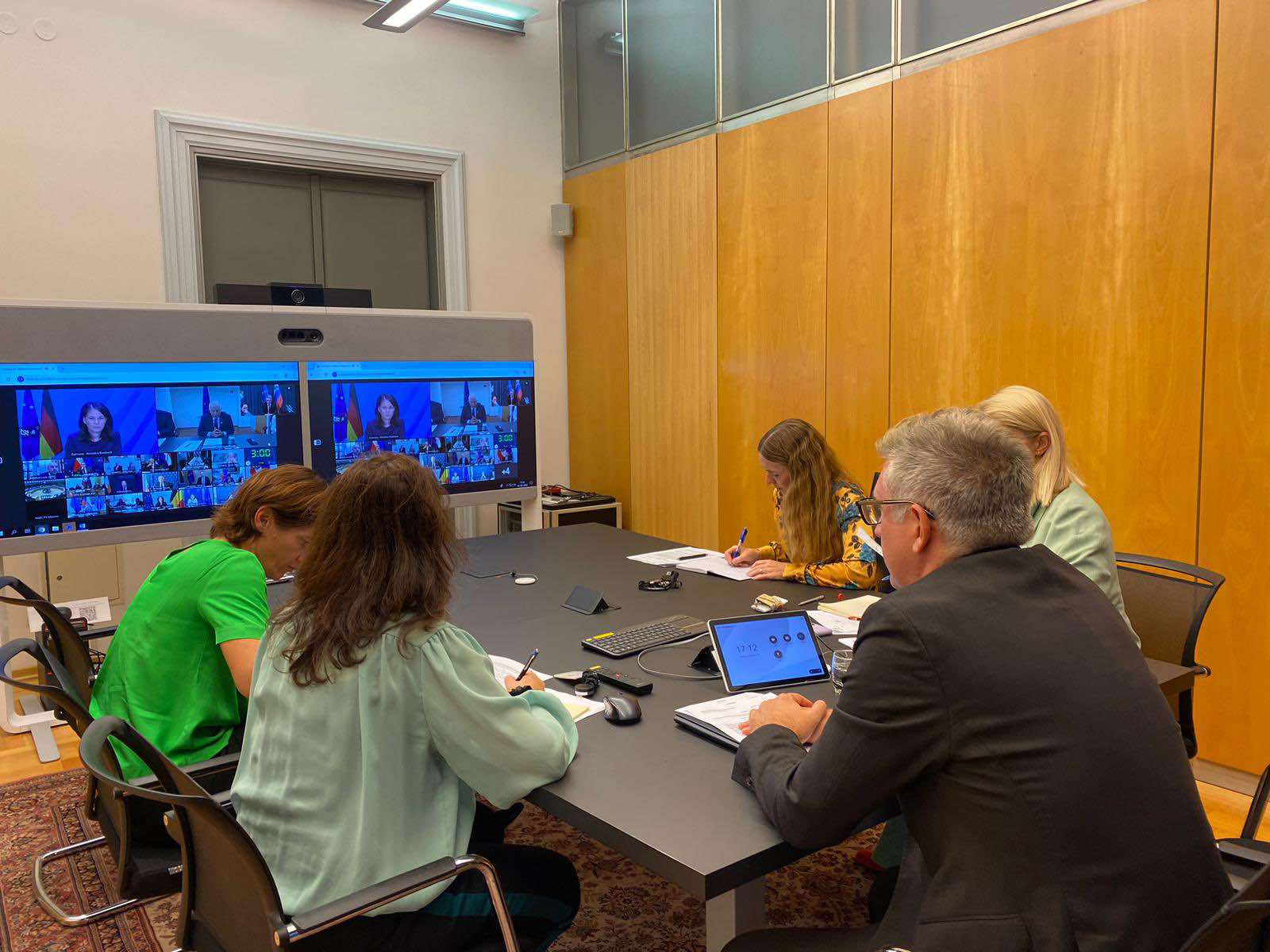 Štucin at informal videoconference of EU Foreign Ministers on Lebanon ...