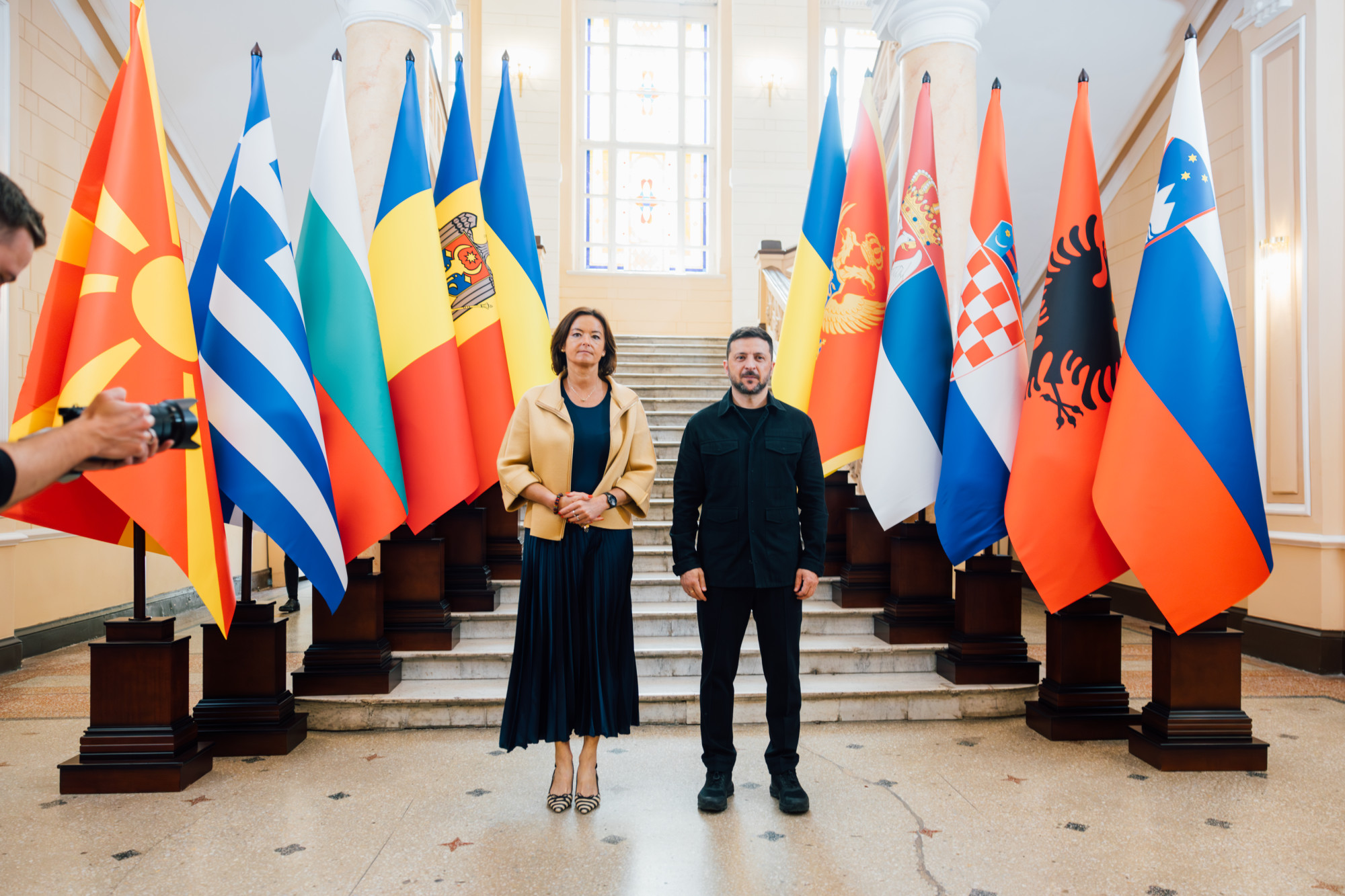 Na vrhu Ukrajina-Jugovzhodna Evropa Fajon opozorila na pridržane ...