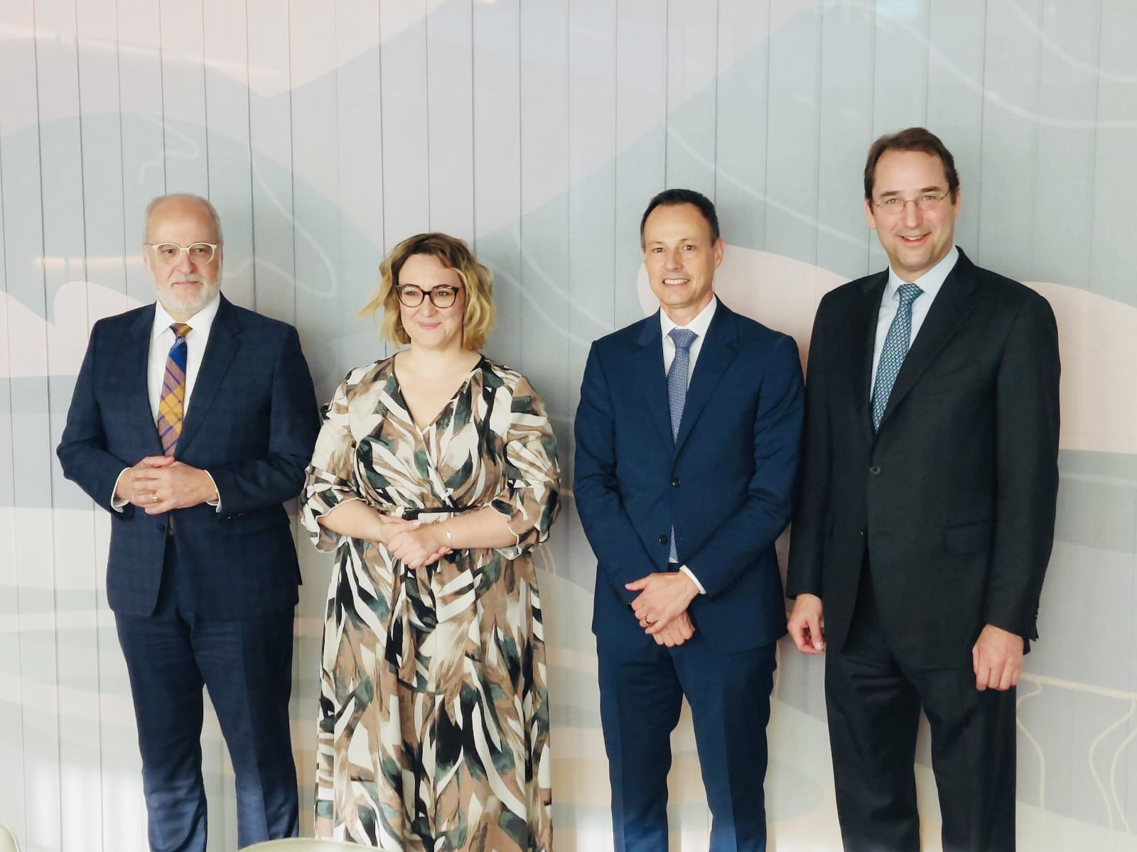 State Secretary Neva Grašič at the quadrilateral meeting of deputy ...