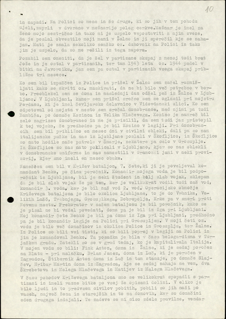 »I Was in Hiding for a Very Long Time …« | GOV.SI