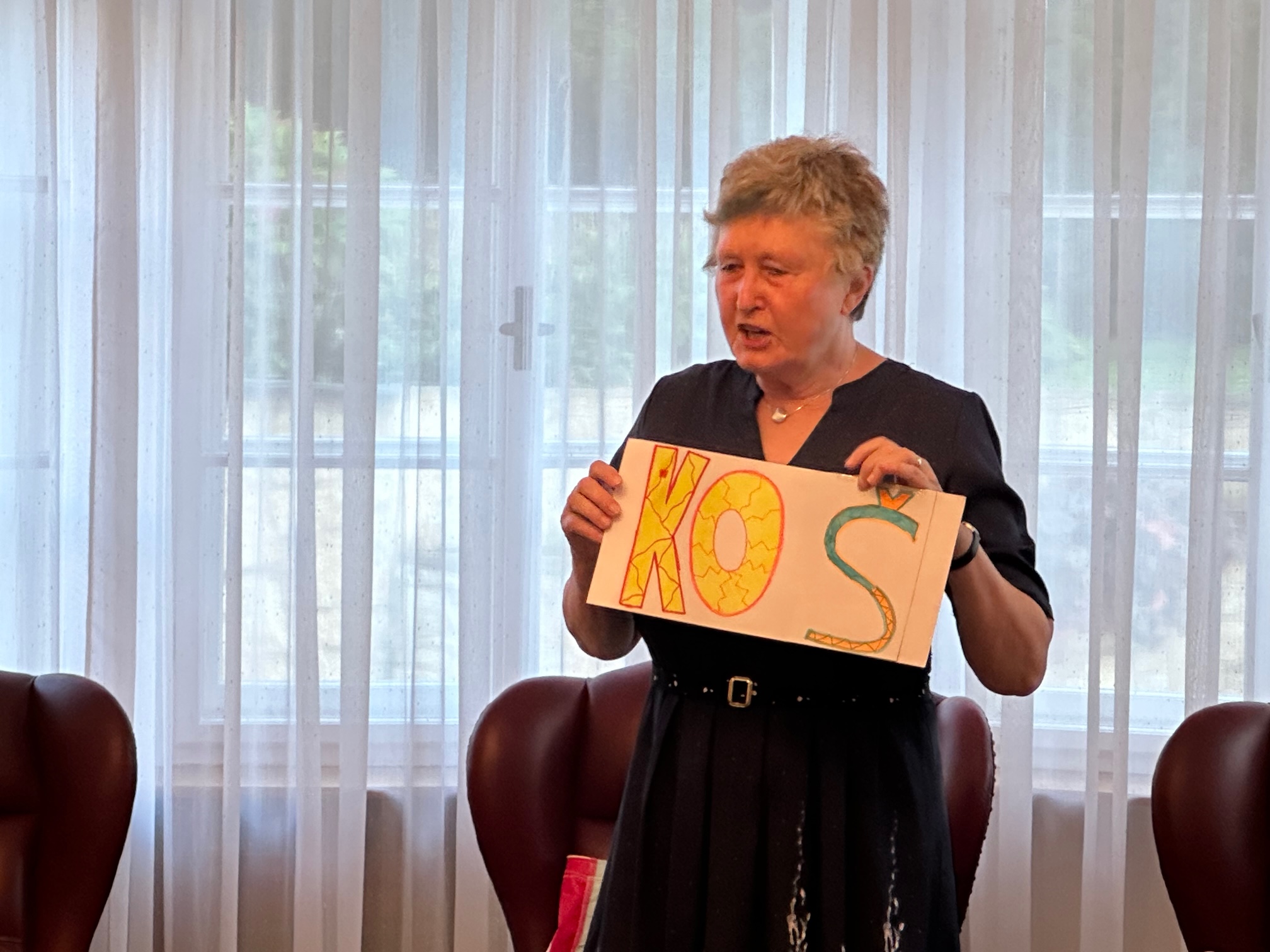 Dopolnilni pouk slovenskega jezika v Pragi s pisateljico Barbaro Hanuš ...