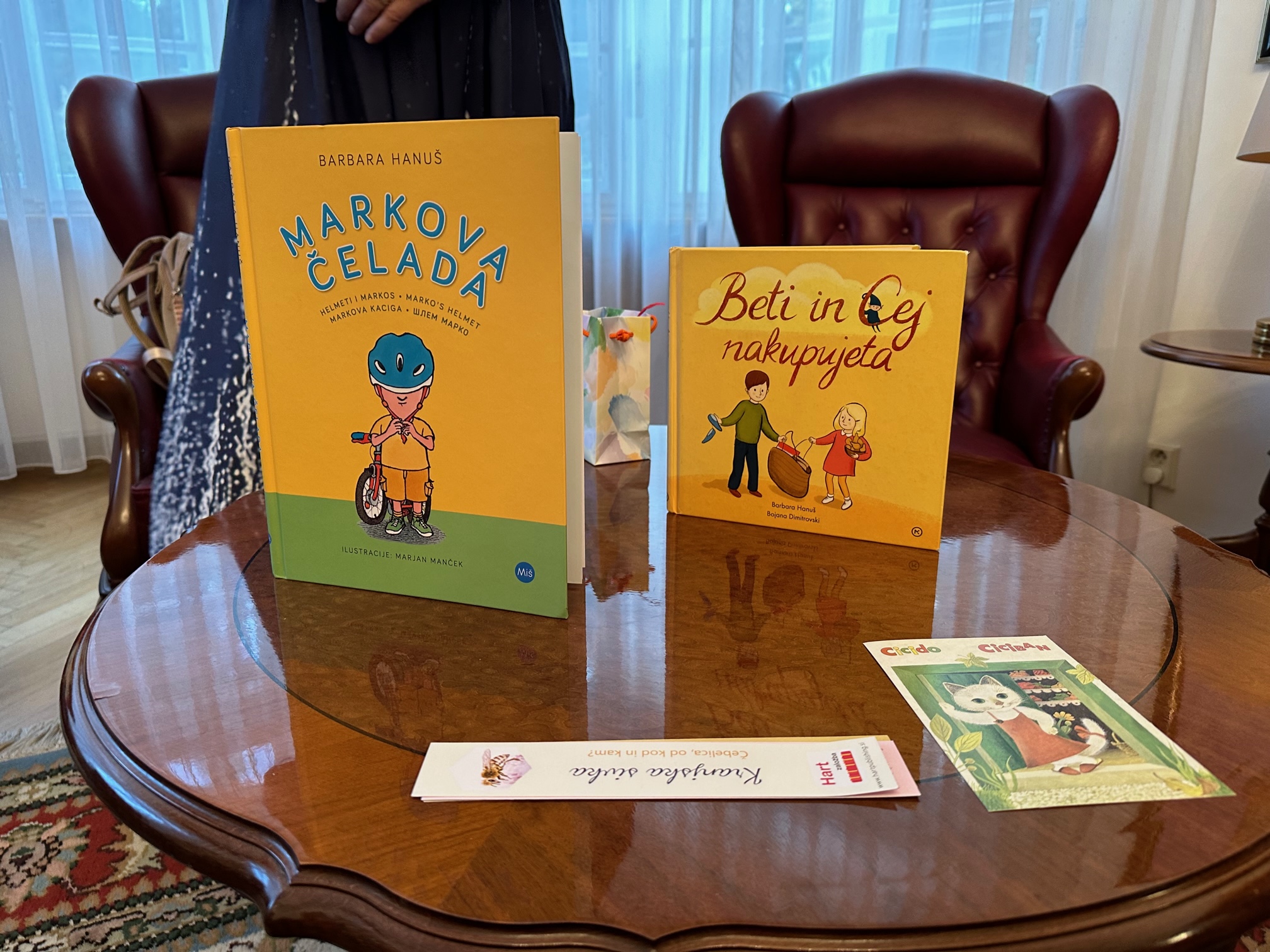 Dopolnilni pouk slovenskega jezika v Pragi s pisateljico Barbaro Hanuš ...