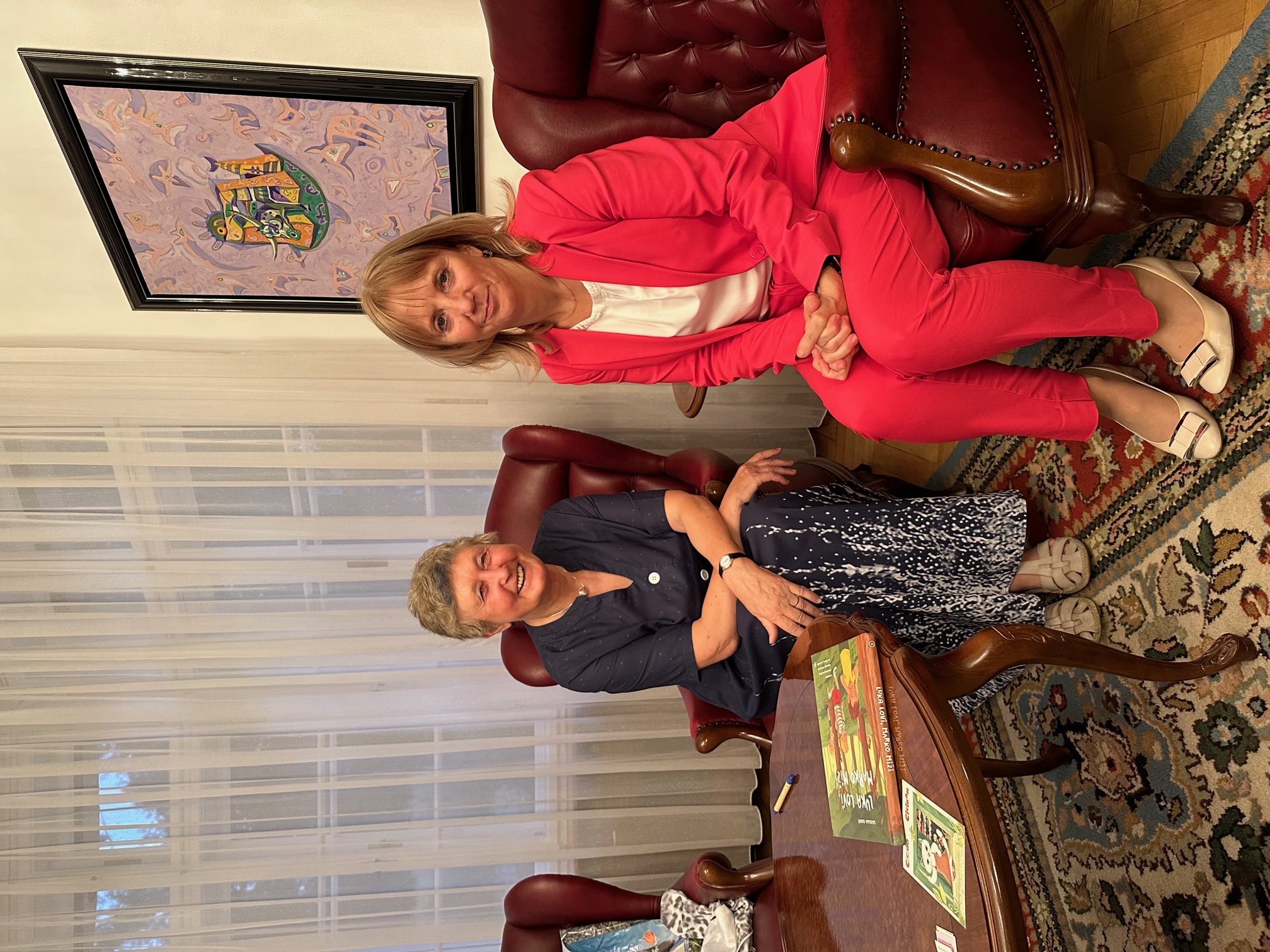 Dopolnilni pouk slovenskega jezika v Pragi s pisateljico Barbaro Hanuš ...