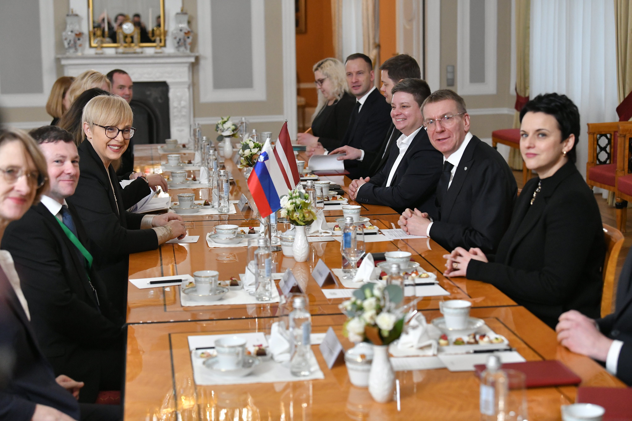 Uradni obisk predsednice Nataše Pirc Musar v Latviji in otvoritev prostorov veleposlaništva | GOV.SI