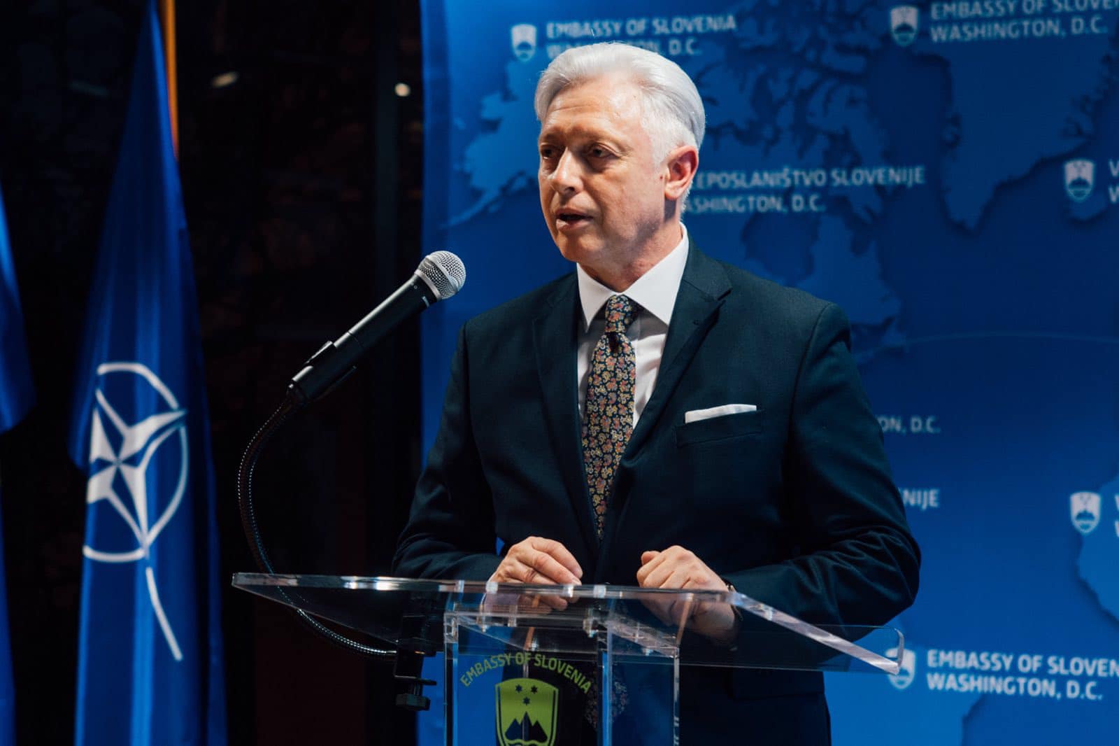 Ambassador Mirošič hosted a reception in honor of the Slovenian ...