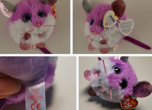 TY Puffies COLBY - vijolična miška | GOV.SI