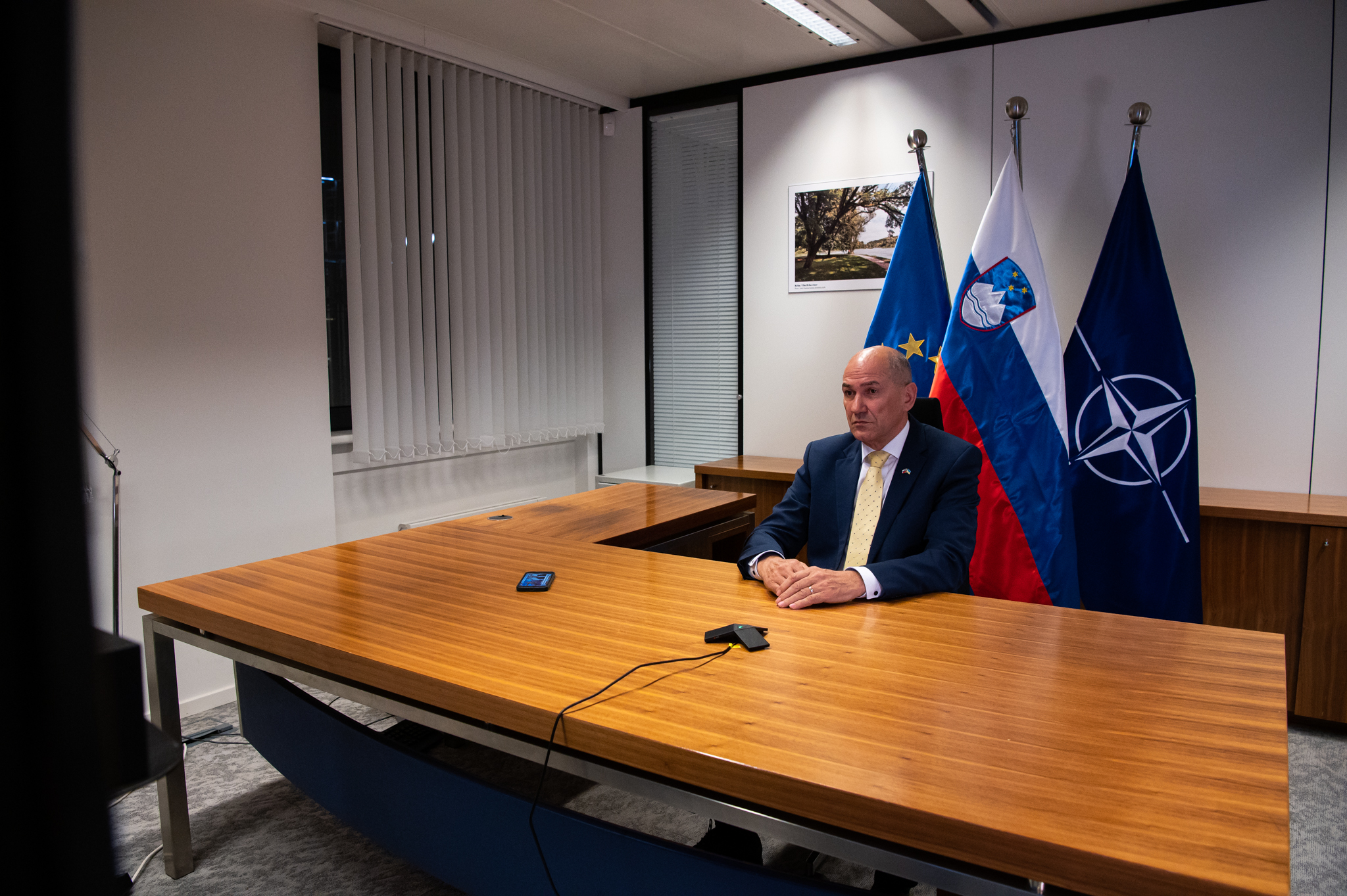 Prime Minister Janez Janša a guest on "Your World" on Fox News | GOV.SI