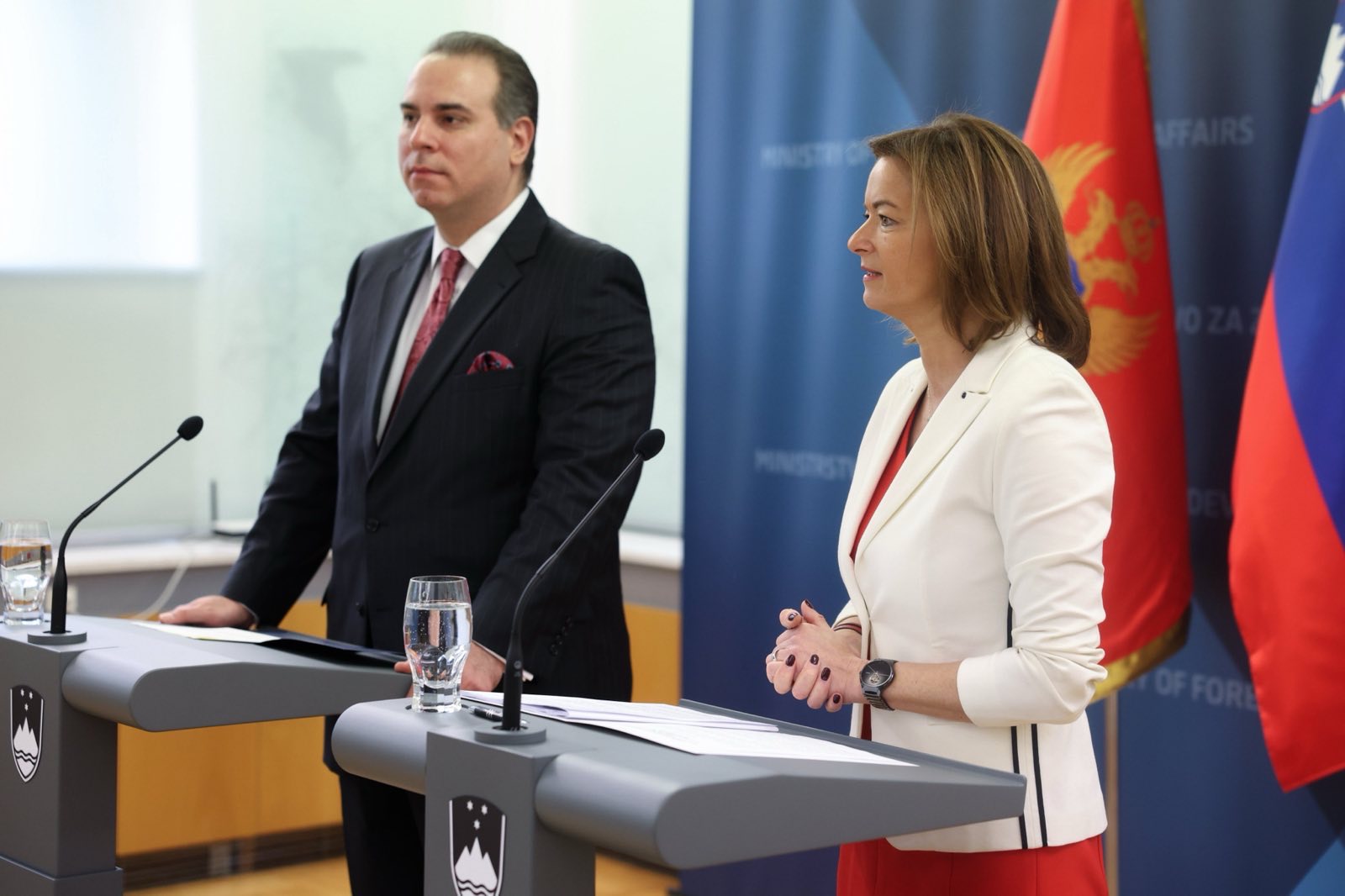 Uradni obisk ministra za zunanje zadeve Črne gore | GOV.SI